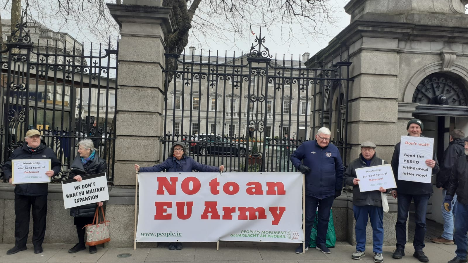 We say NO to War and Yes for Peace. No to EU Militarisation ...