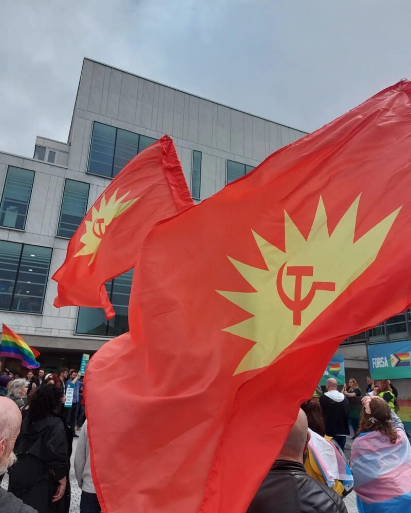 Supporting Fórsa workers in Cork City library who protested City ...