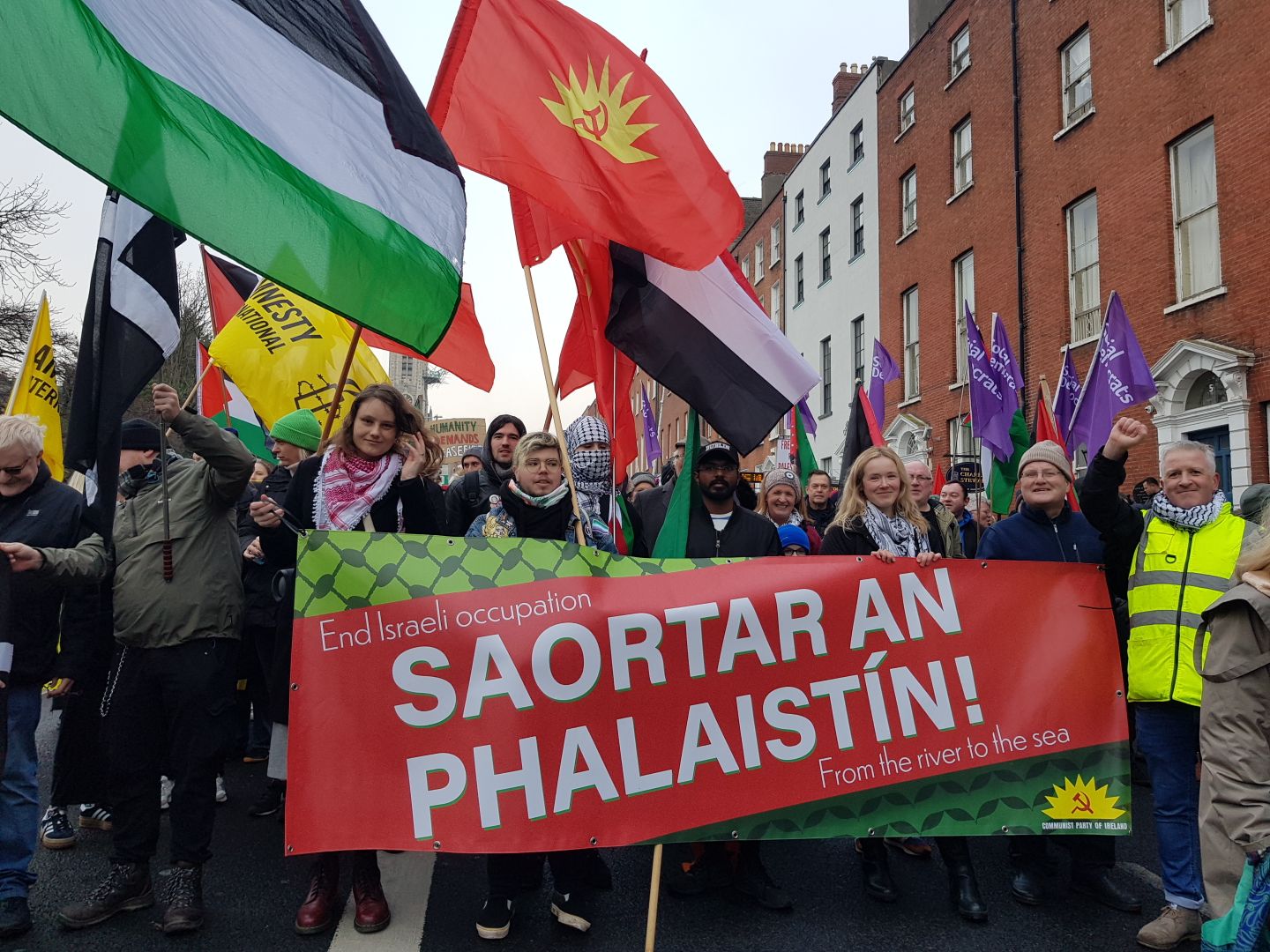 Palestine- National Protest Dublin 13th Jan-2024 – Communist Party of ...